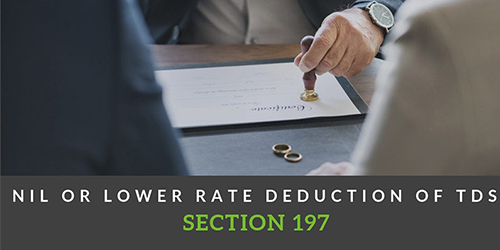 Lower TDS Certificate - TaxAaram